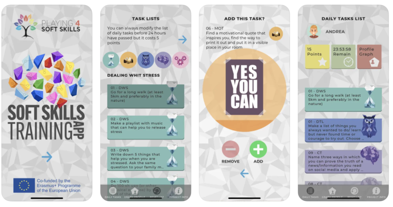 Soft Skills Training App: an interactive platform to activate and ...